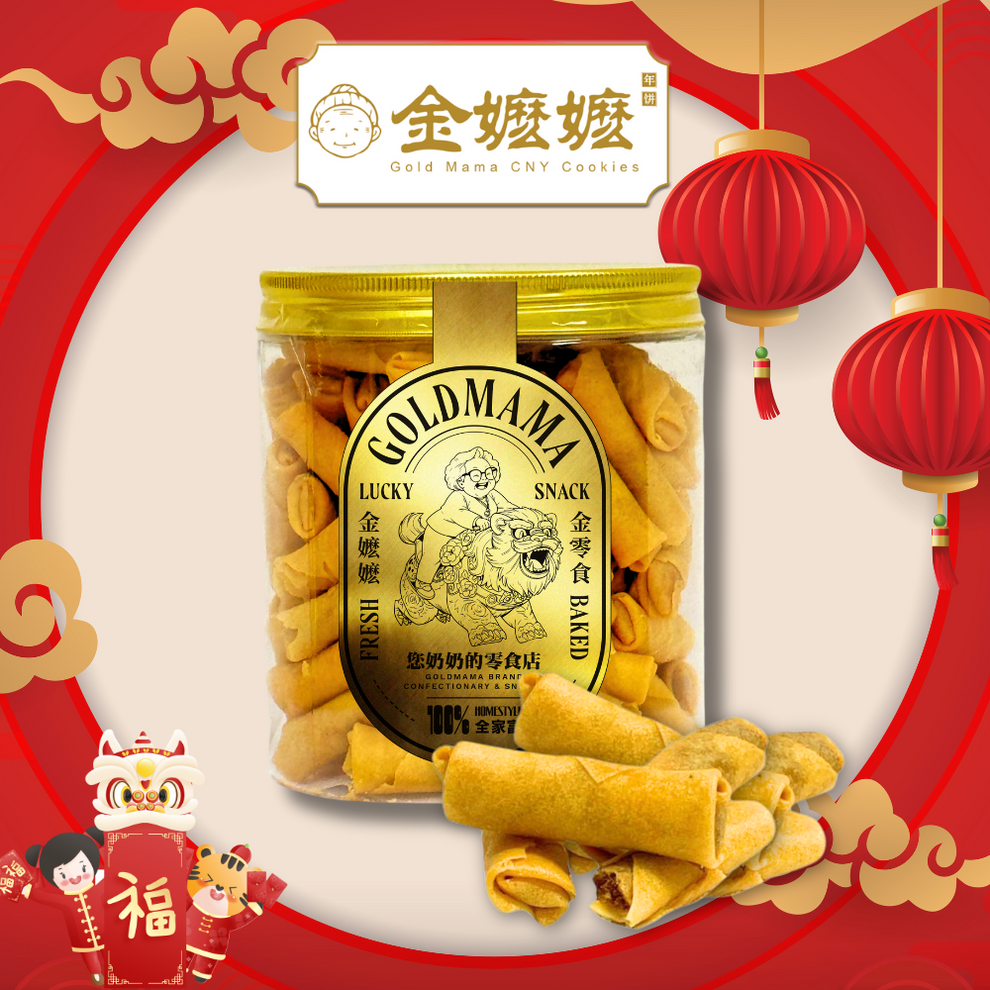 鸡丝卷 Gold Mama Chicken Floss Roll ( M ) GOLD – Qallix